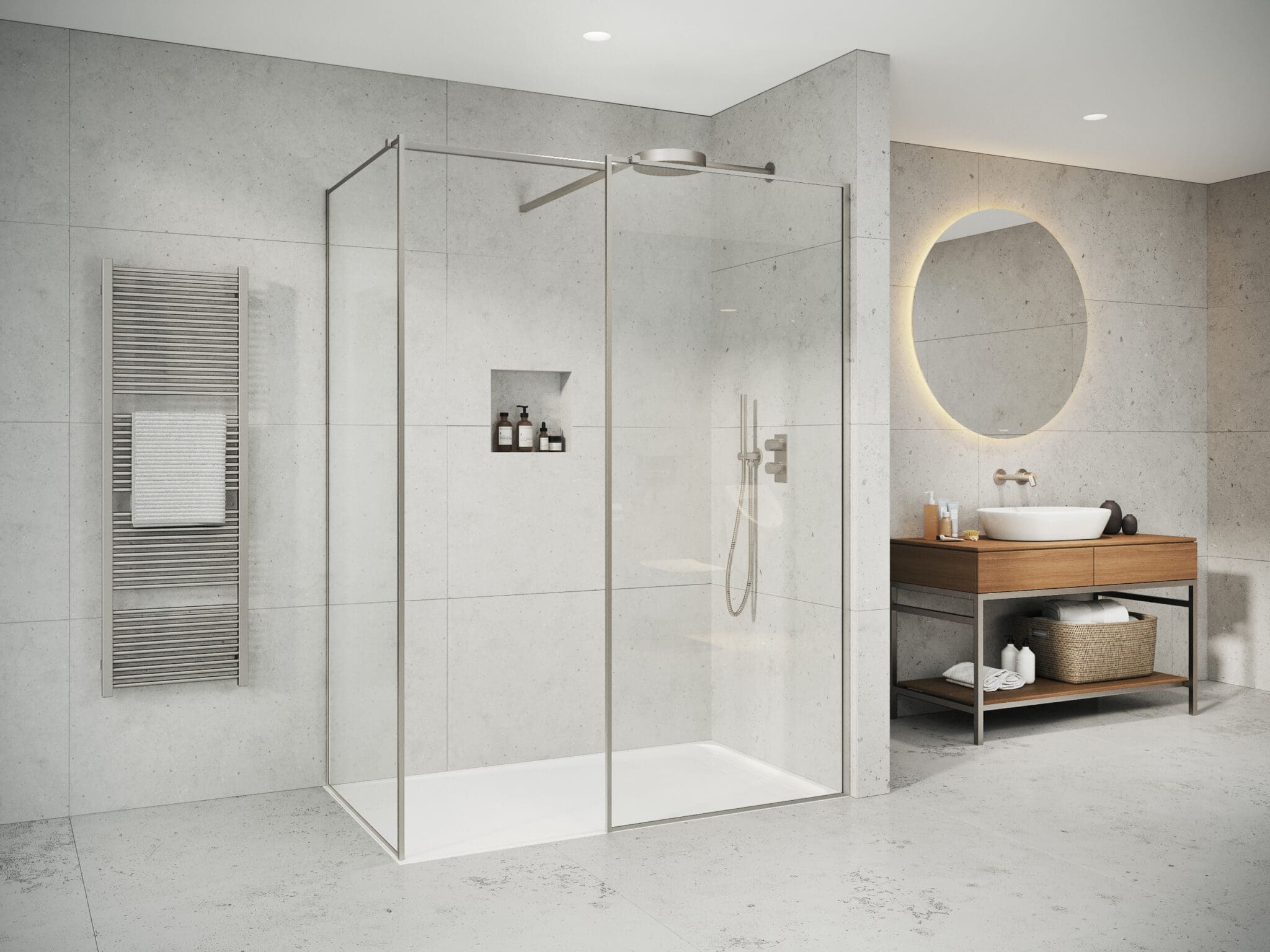 Framed Profile Kits | Modular Walk In Showers from Lakes